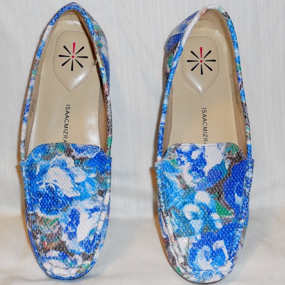 Isaac Mizrahi | Shoes | Nwot Isaac Mizrahi Live 6 2m Blue Leather ...